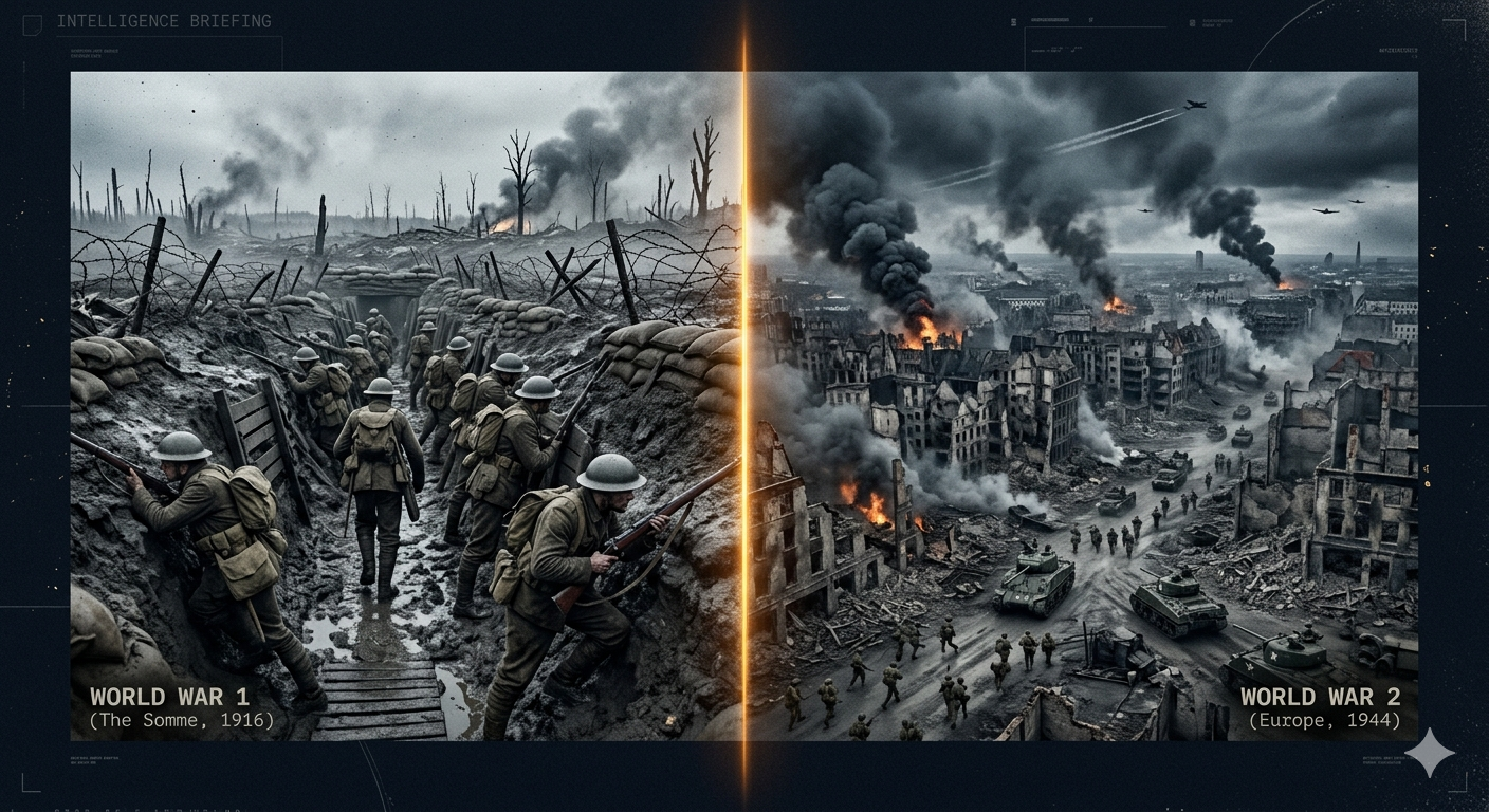 WW1 vs WW2 Death Toll: The Complete Comparison (Updated 2026)