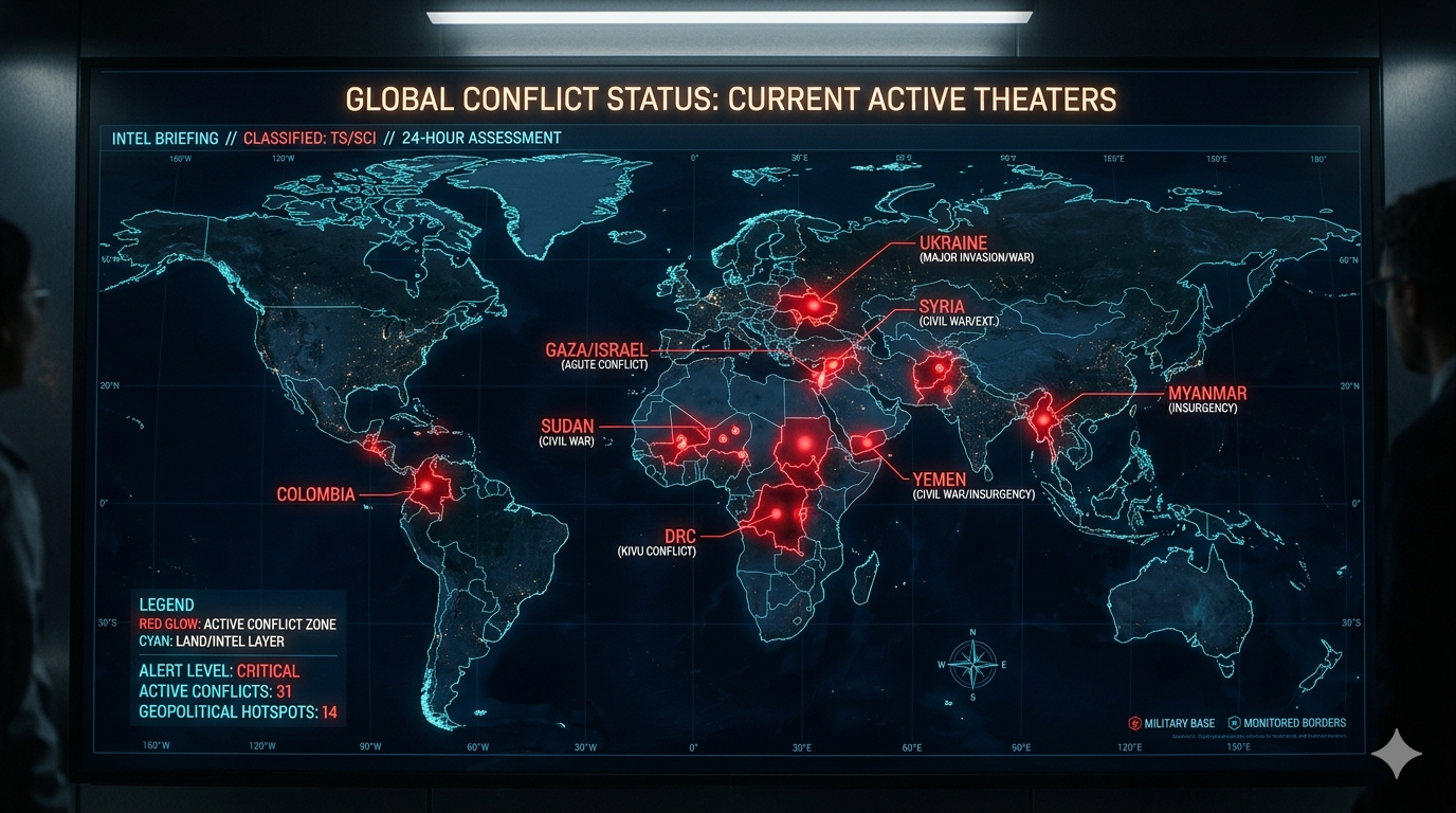 How Many Wars Are Happening in the World Right Now (2026 ...